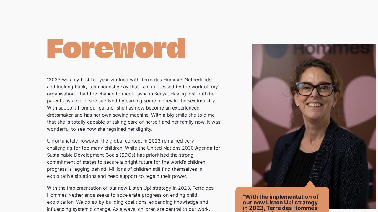 Foreword - Annual Report 2023