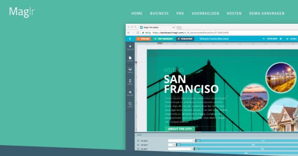 Maak zelf je online magazine - Maglr
