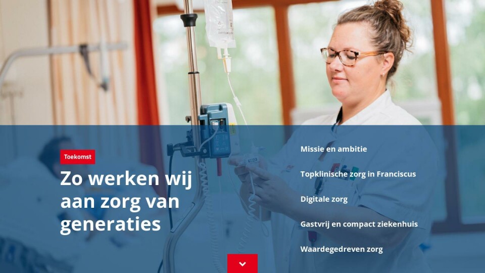 Zo werken we aan zorg van generaties - Franciscus Jaarverslag 2021