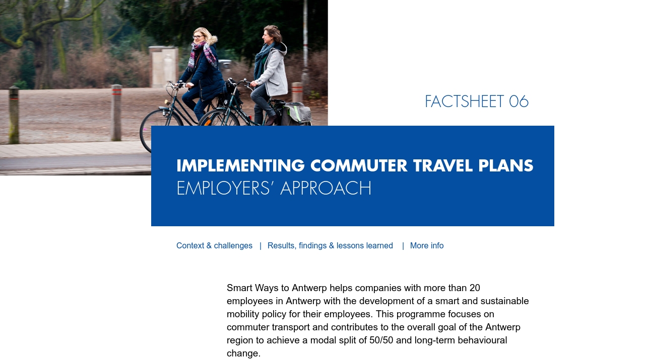 Factsheet 6 - CIVITAS PORTIS