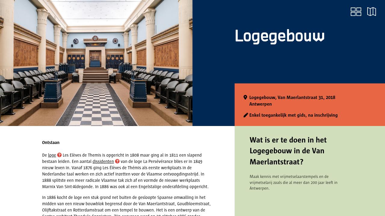 Logegebouw - Open Monumentendag 2023