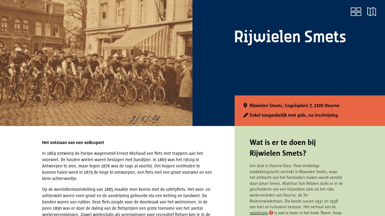 Rijwielen Smets - Open Monumentendag 2023