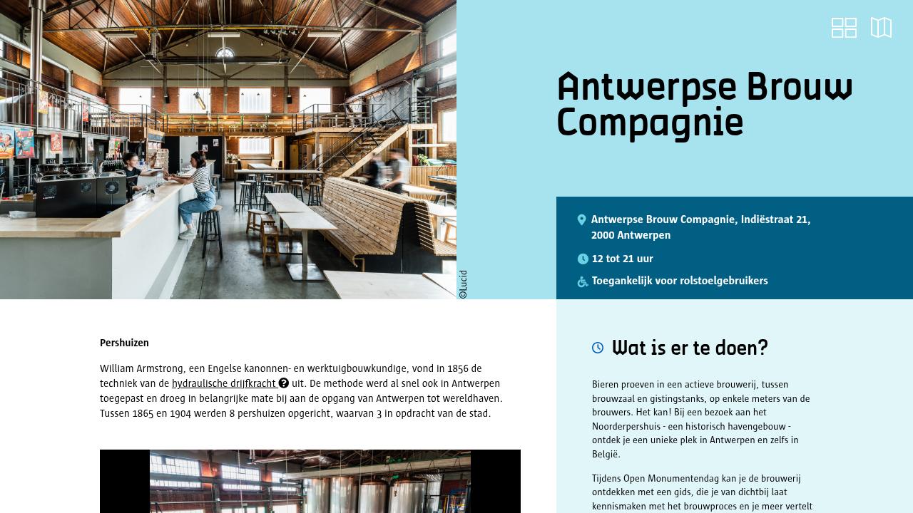 Antwerpse Brouw Compagnie - Open Monumentendag 2024