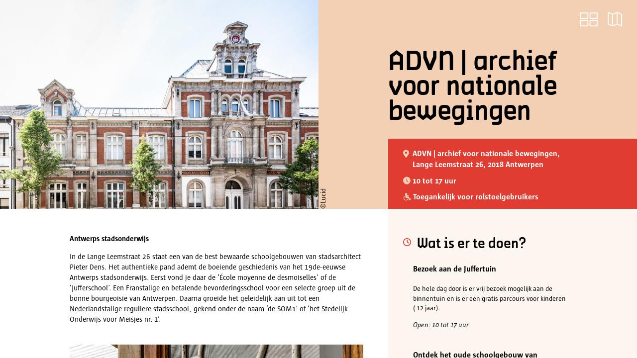 ADVN | archief voor nationale bewegingen - Open Monumentendag 2024
