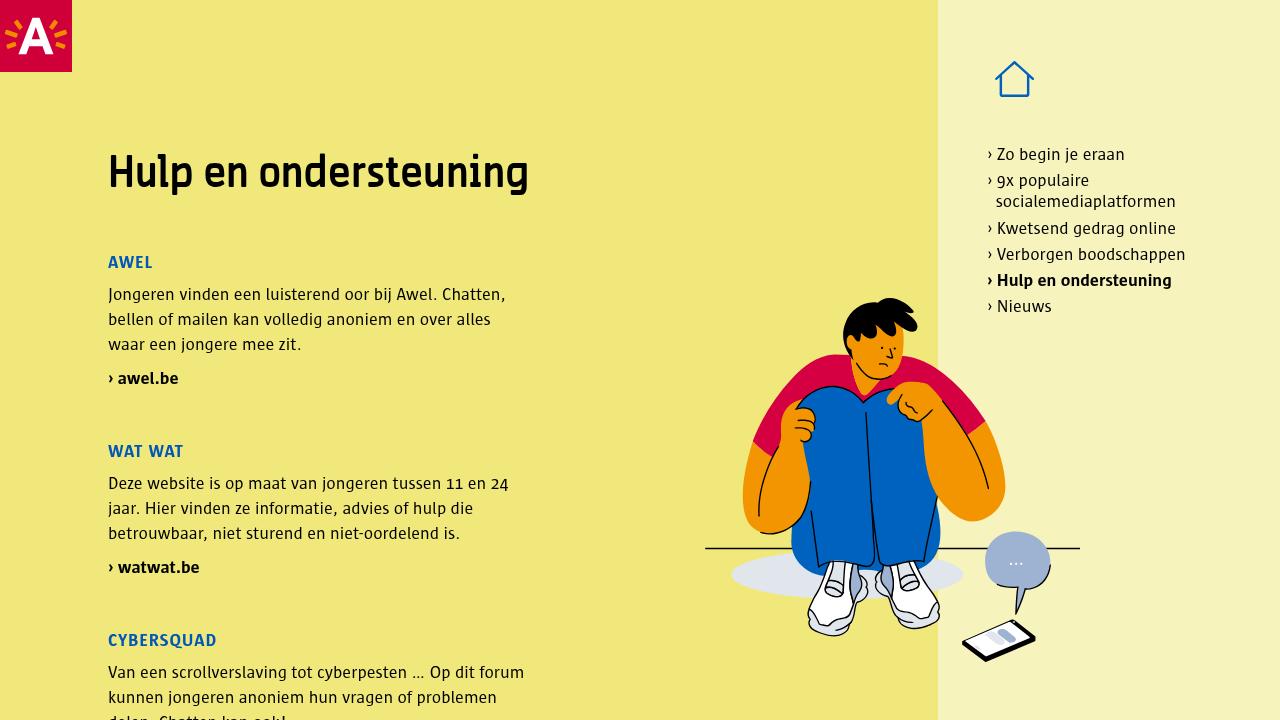 Hulp en ondersteuning