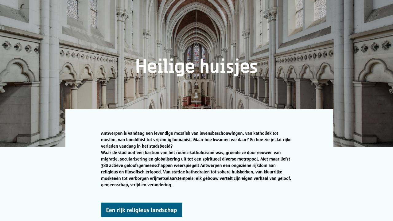 Heilige huisjes - Open Monumentendag 2025