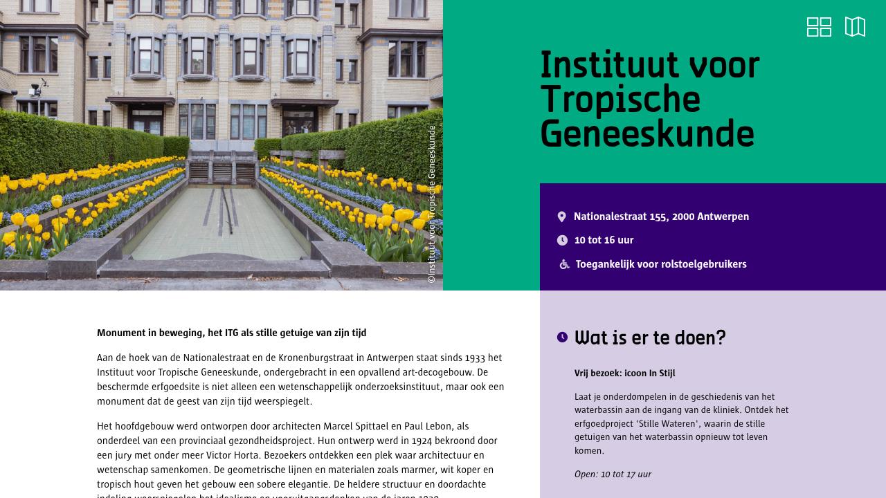 Instituut voor Tropische Geneeskunde (ITG) - Open Monumentendag 2025