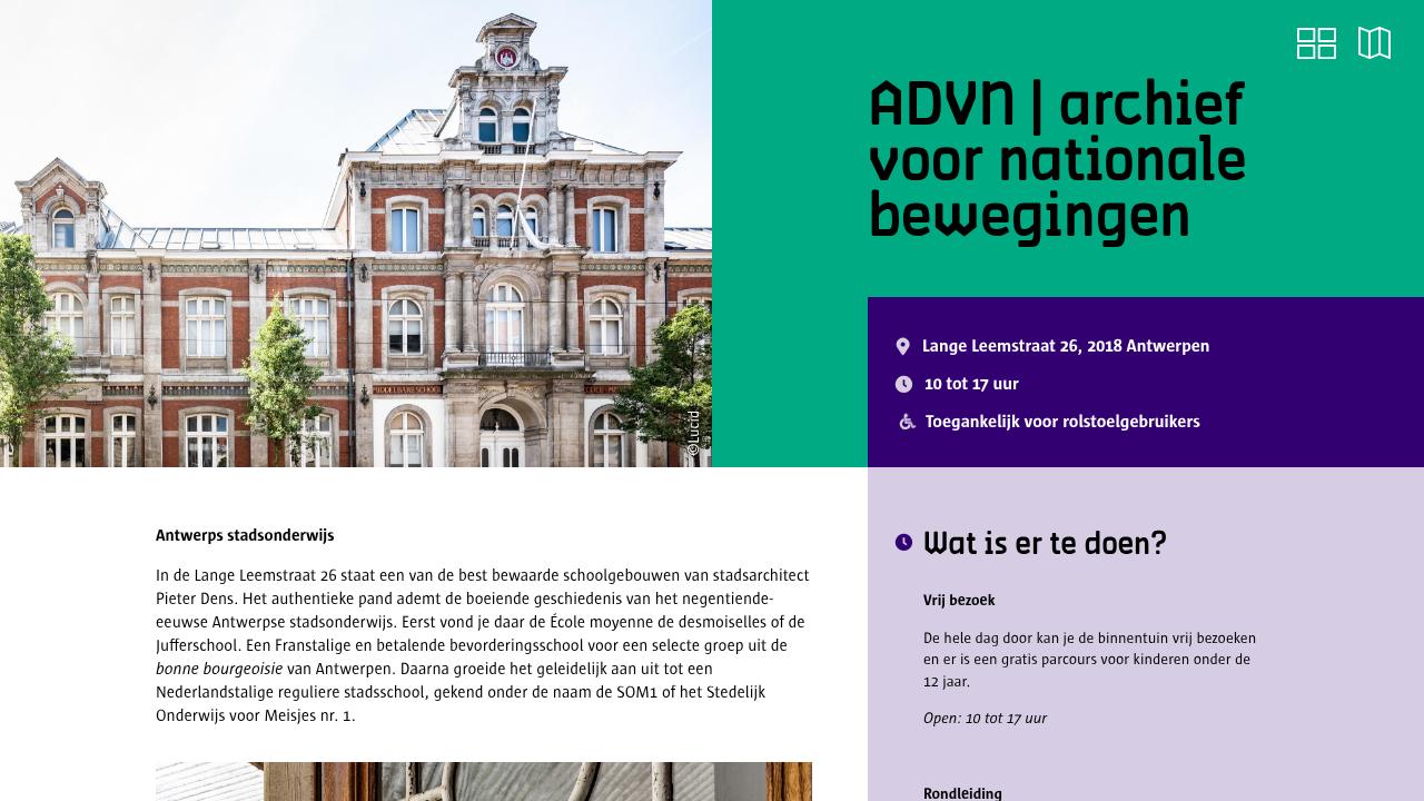 ADVN | archief voor nationale bewegingen - Open Monumentendag 2025