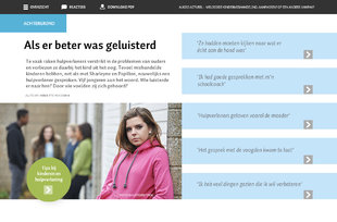 Beter luisteren naar kinderen - Augeo Actueel - Meldcode kindermishandeling