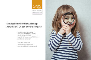 Cover - Augeo Actueel - Meldcode kindermishandeling