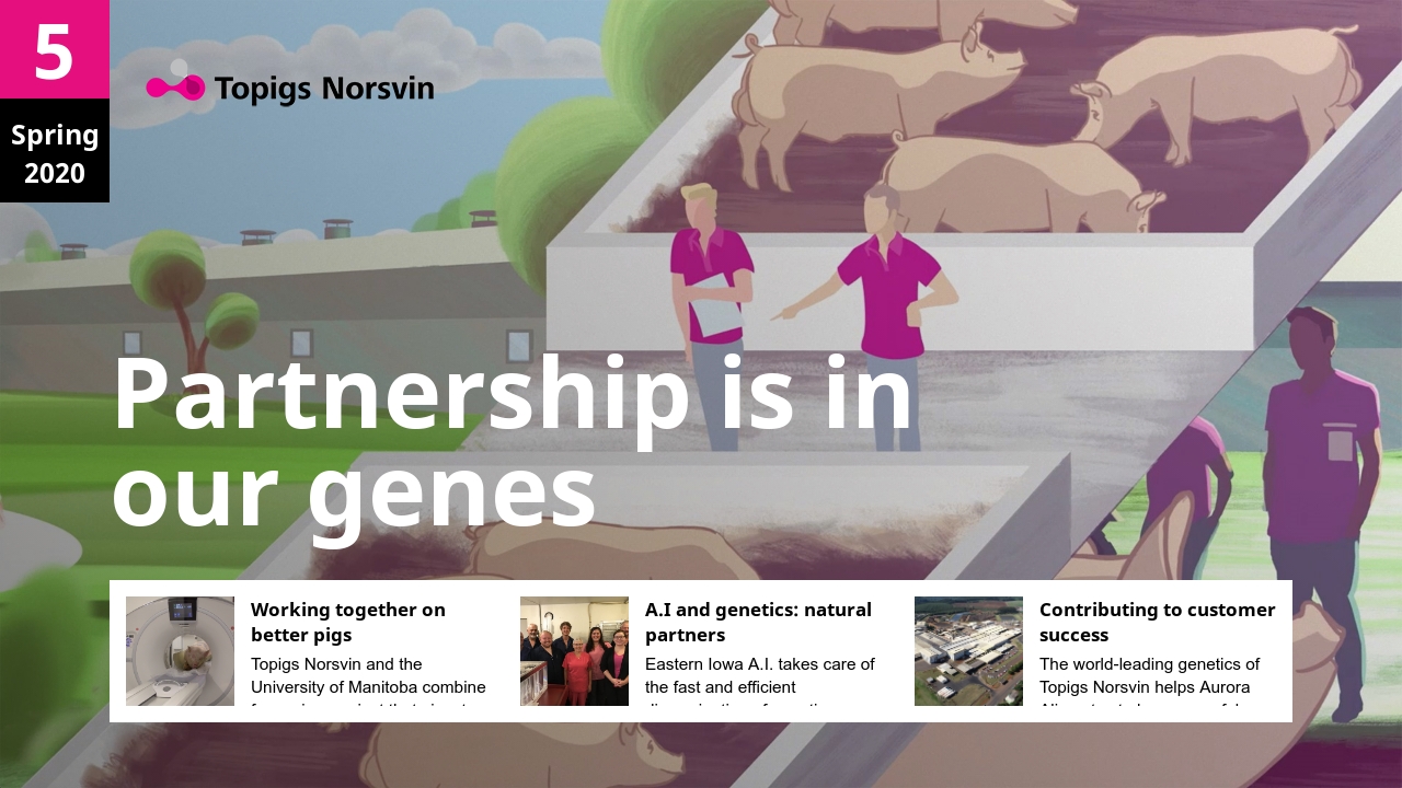 Topigs Norsvin online magazine Progress | Spring 2020 - Online Magazine ...