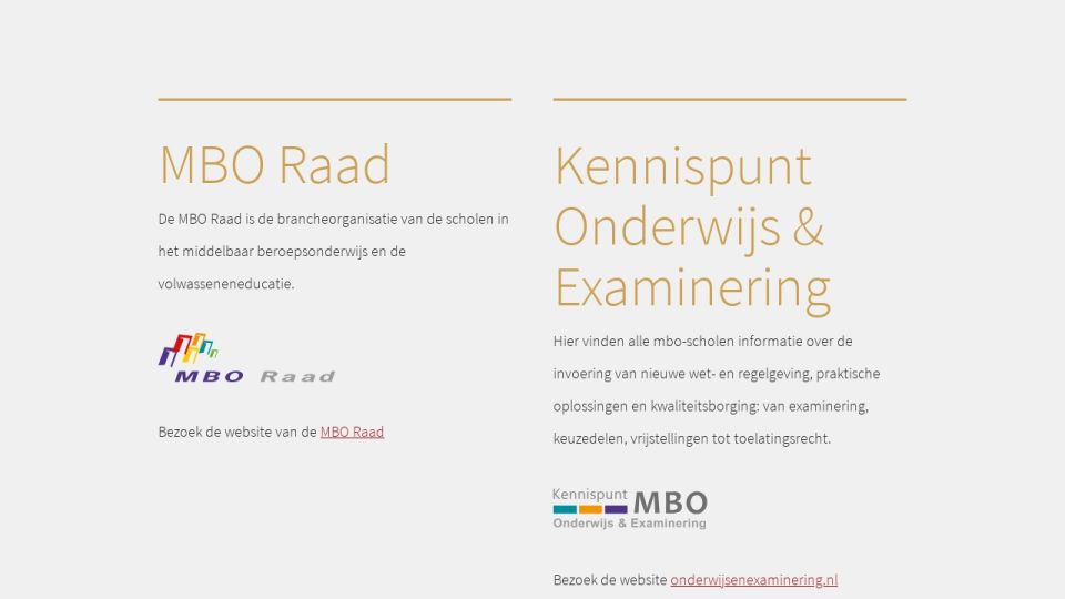 MBO Raad & Kennispunt Onderwijs & Examinering - Van visie naar praktijk ...