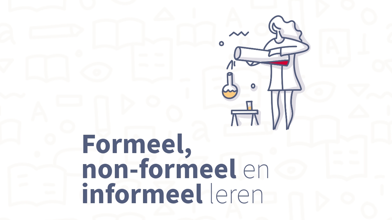 Formeel, non-formeel en informeel leren - Leren door te camoufleren