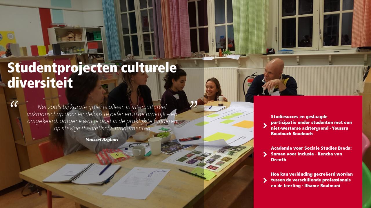 Studentprojecten Culturele diversiteit - Digizine lectoraat Jeugd, Gezin & Samenleving