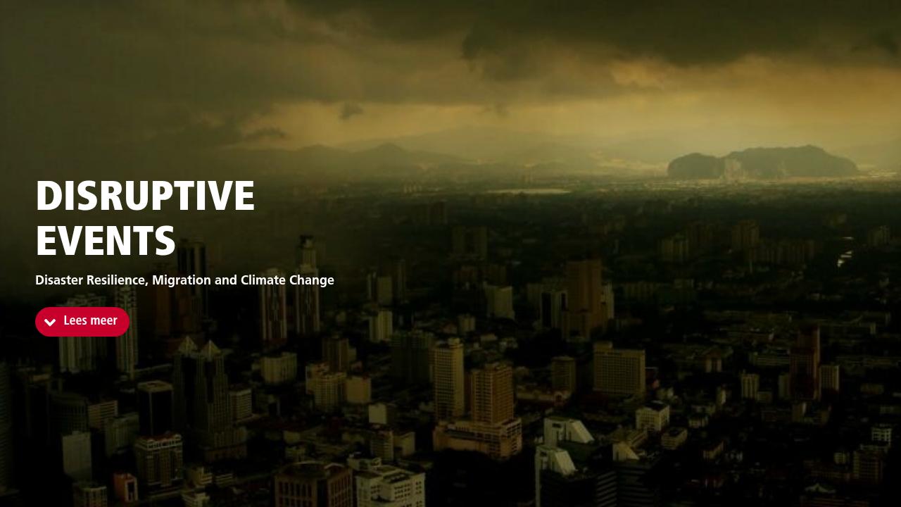 Disruptive Events - ADGO minorenplatform
