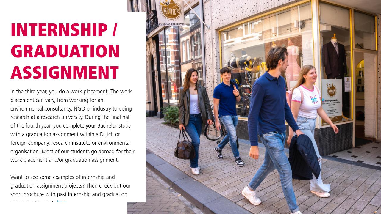 INTERNSHIP GRADUATION ASSIGNMENT - Avans University - Environmental ...