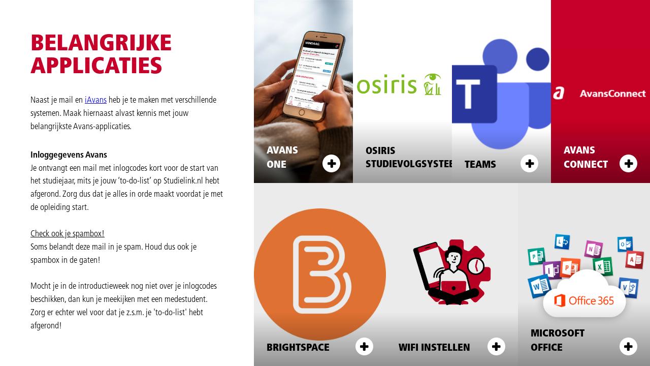 Teams Osiris Blackboard en Avans One - Welkom bij AAAd #4 2024