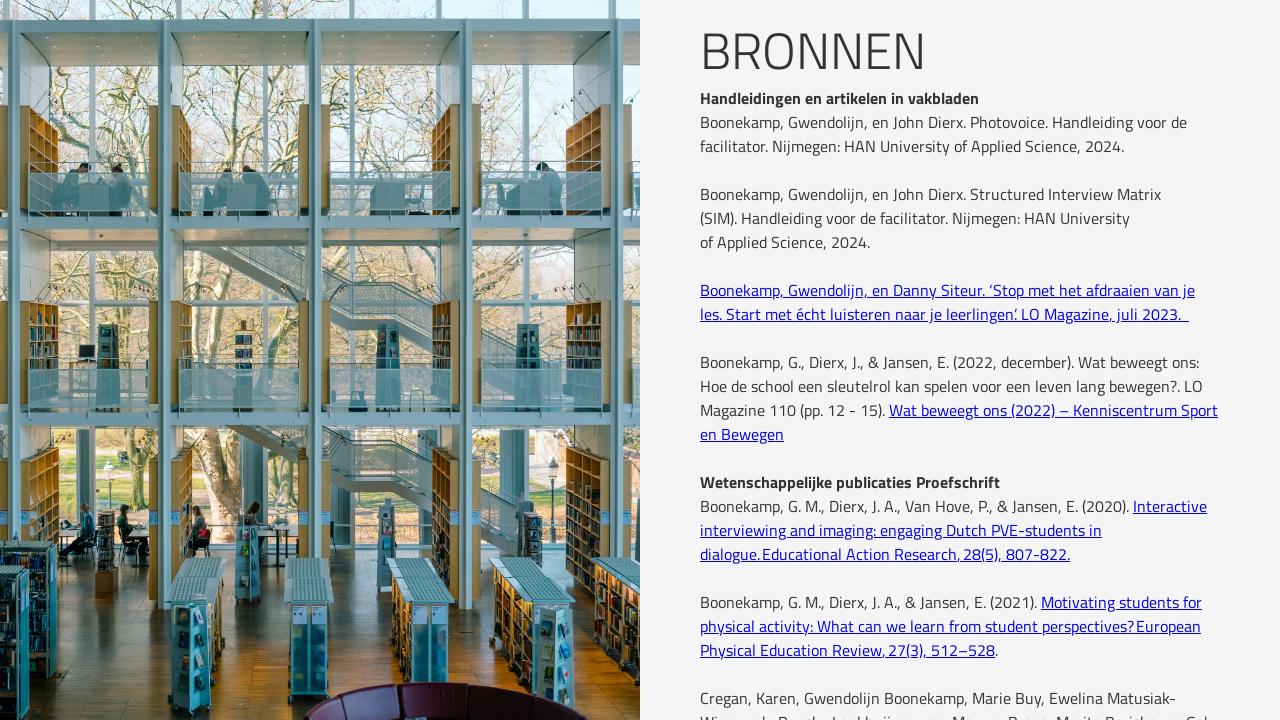 Bronnen - Digizine Triple I Methodiek