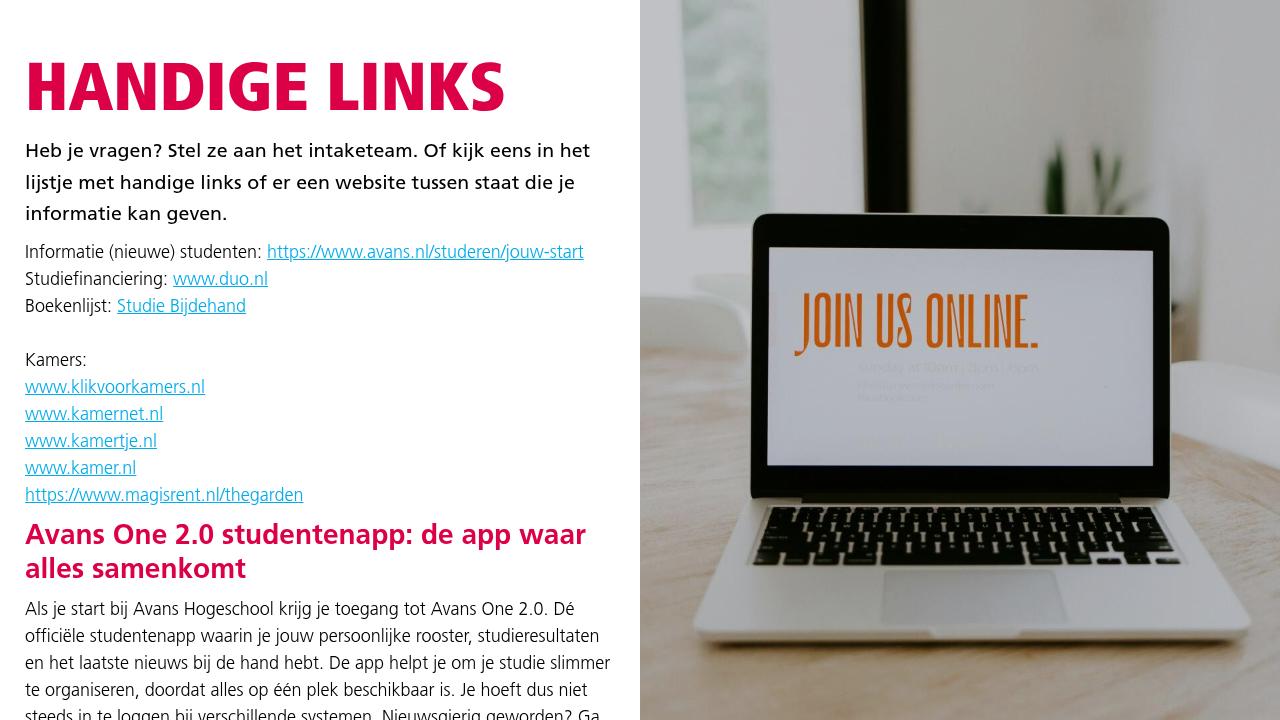 HANDIGE LINKS - Studeren bij ESSET | MILIEUKUNDE #magazine 1