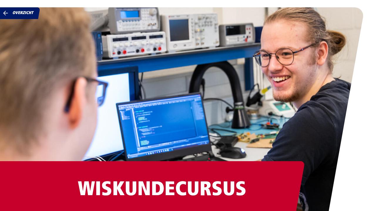 Wiskundecursus - Informatiemagazine Technische Informatica Avans den Bosch