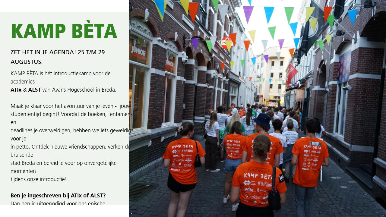 KAMP BÈTA - STUDEREN BIJ DE OPLEIDING ESSET | MILIEUKUNDE