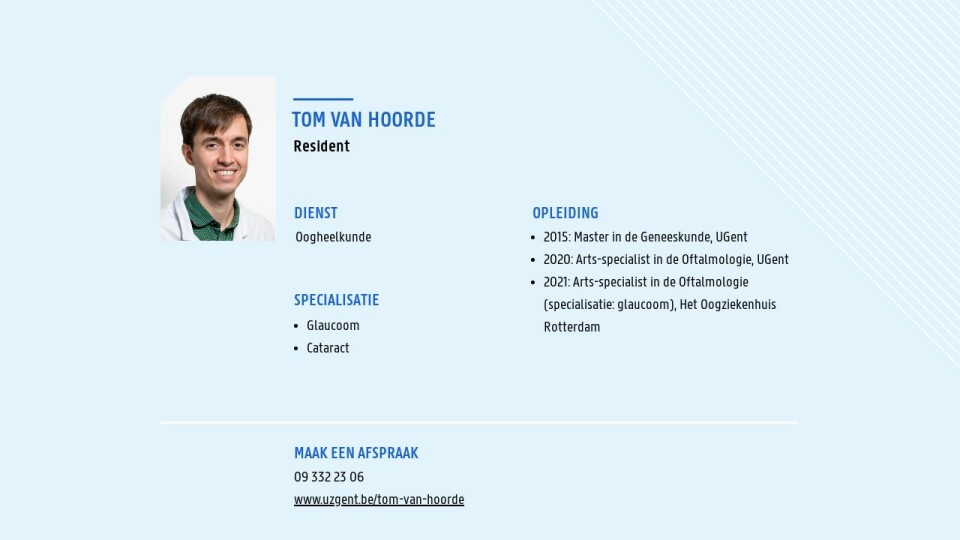 Tom Van Hoorde - UZGO-201 Nieuwe-artsen stafleden, juli – december 2021