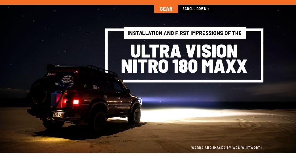 Ultra Vision NITRO 180 Maxx review - Unsealed 4X4 - Issue 066
