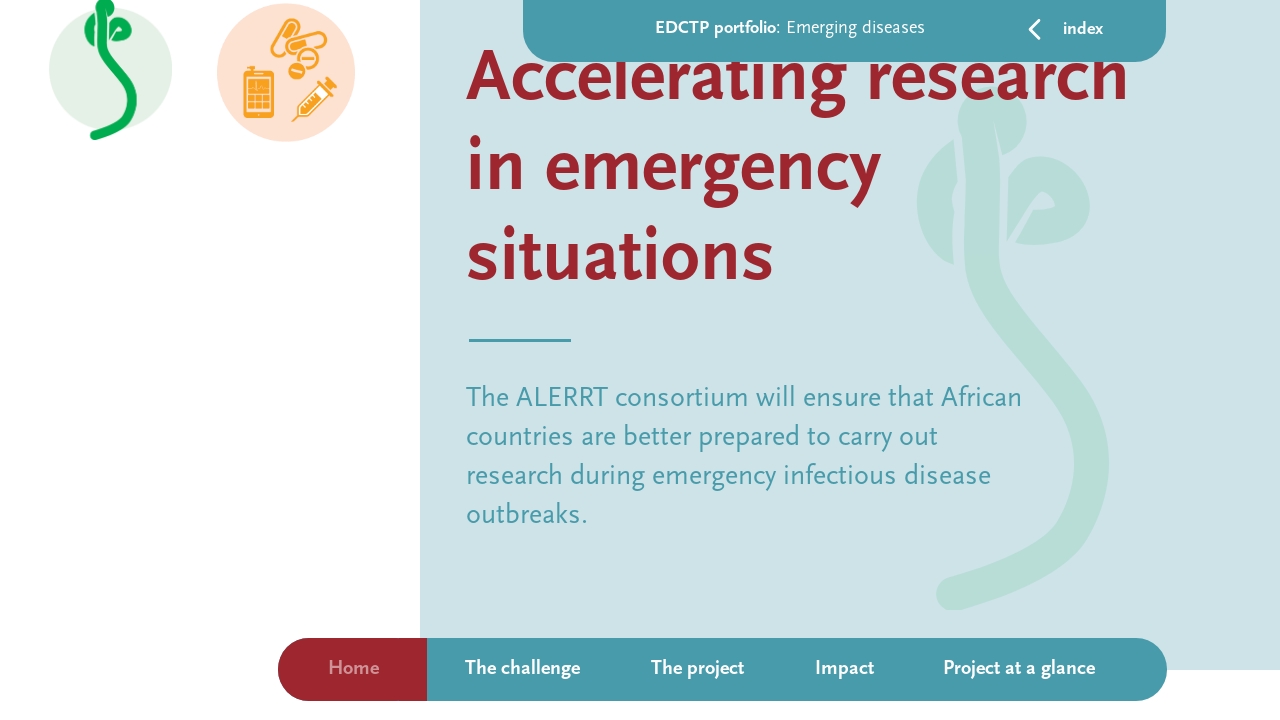 ALEERT - International partnerships against infectious diseases