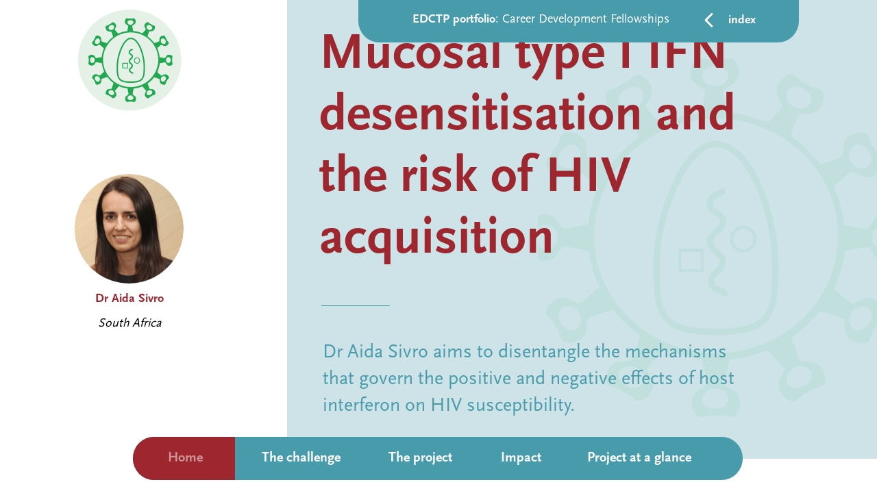 Aida Sivro - International partnerships against infectious diseases