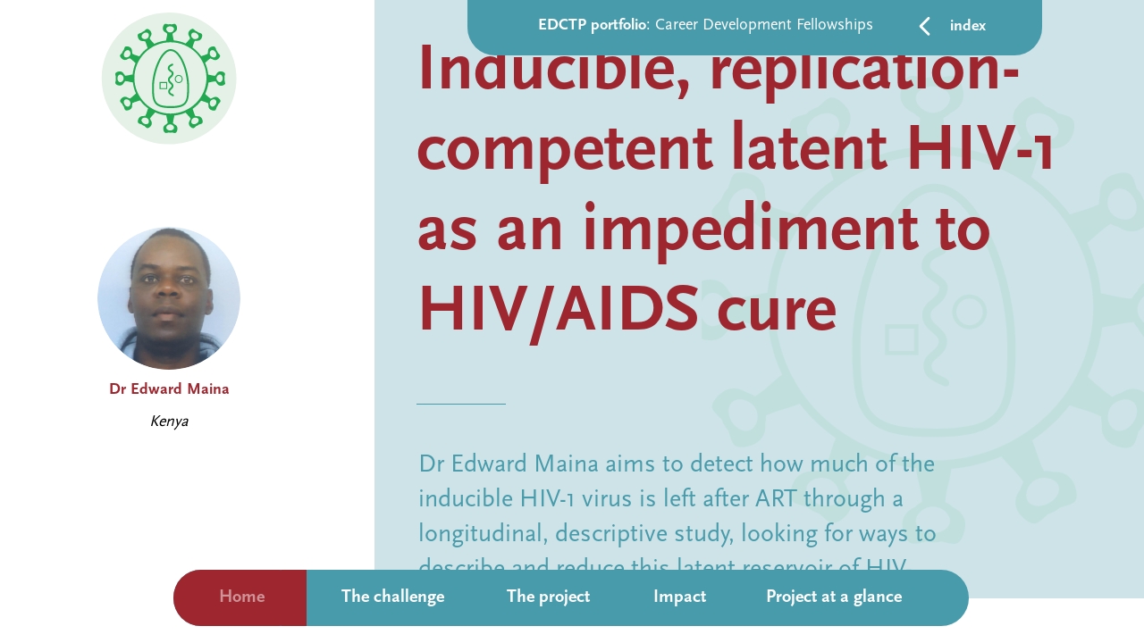Edward Maina - International partnerships against infectious diseases