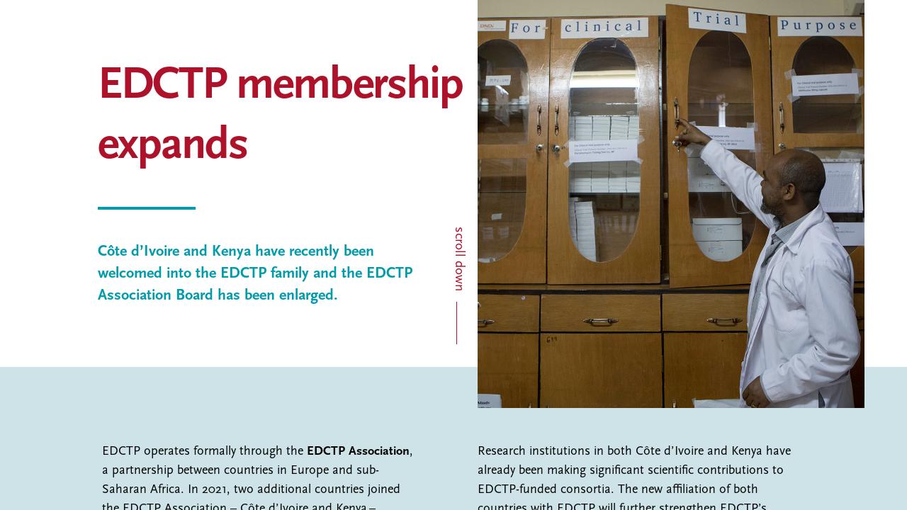 Membership - EDCTP Annual Report 2021