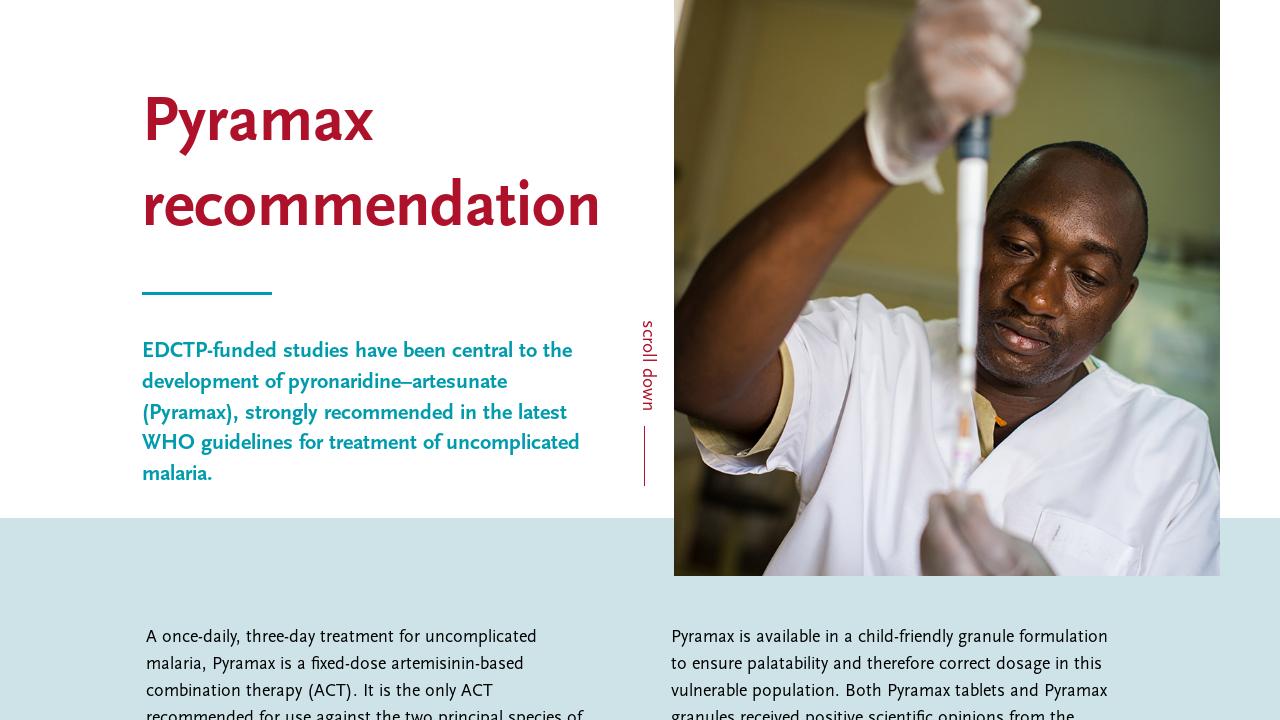 Pyramax - EDCTP Annual Report 2022