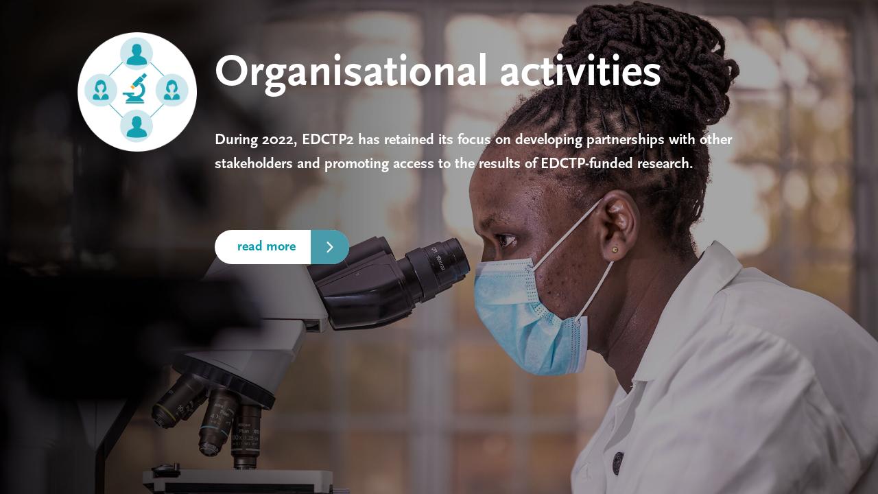 Organisational activities - EDCTP Annual Report 2022