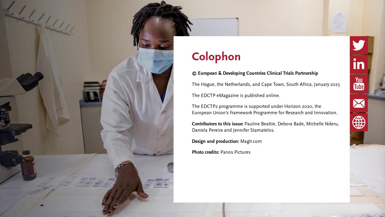 Colophon - eMagazine January 2025