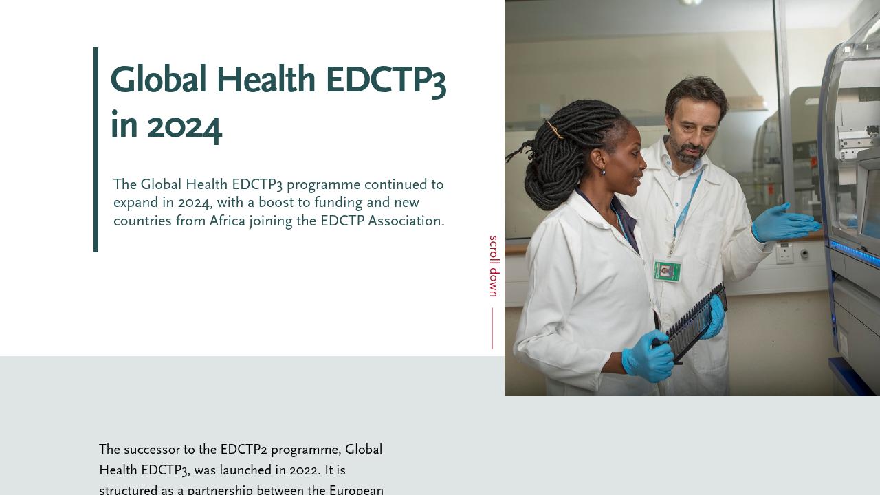 Global Health EDCTP3 in 2024 - EDCTP Annual Report 2024