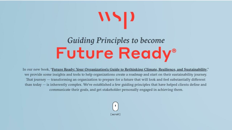 Future Ready Roadmap - Guiding Principles to become Future Ready