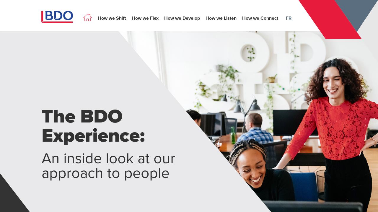 The BDO Experience - How our people experience culture | BDO Canada