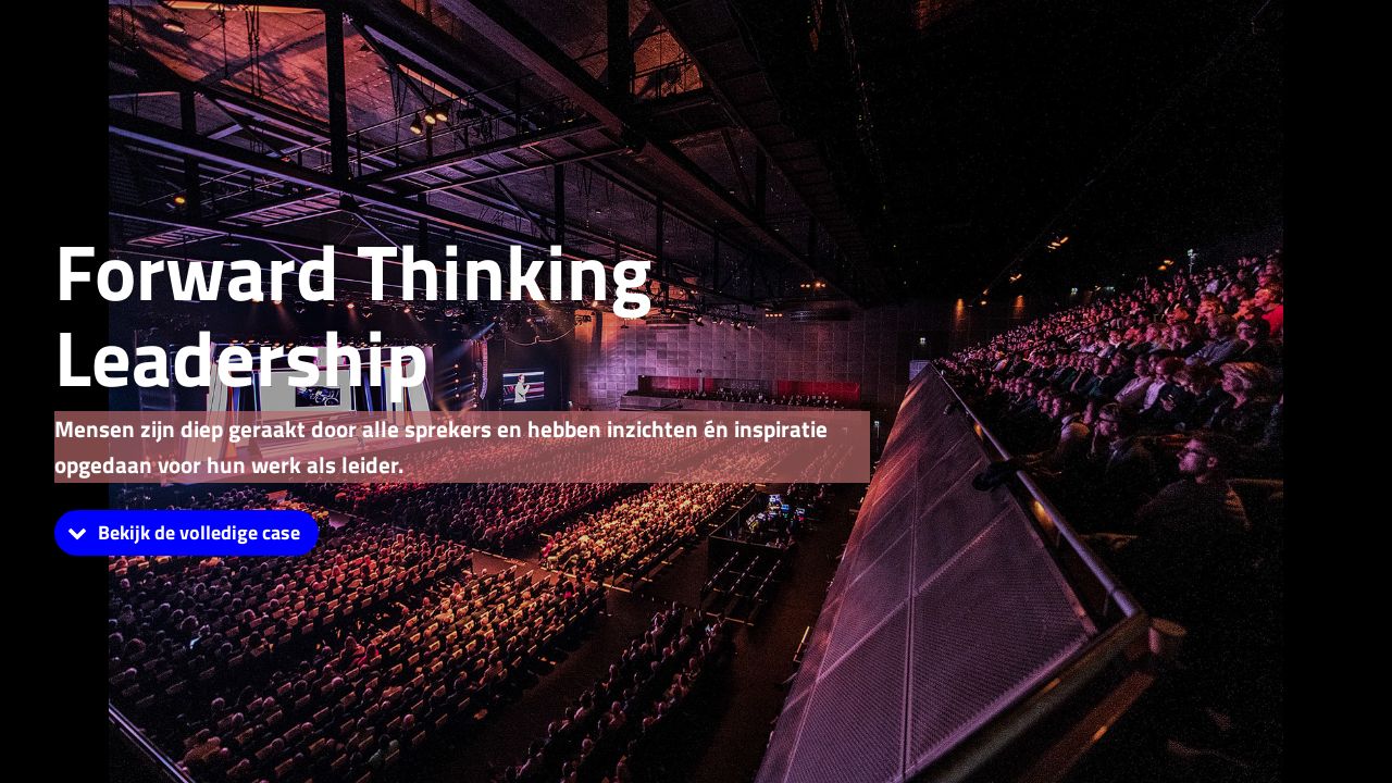 Kennis Events: Forward Thinking Leadership - HU Kennis Events 2024