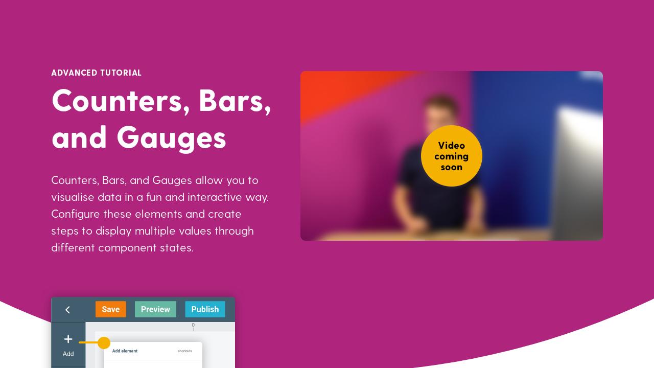 Advanced Tutorial - Counters, Bars and Gauges - Crash Course for Maglr Pro