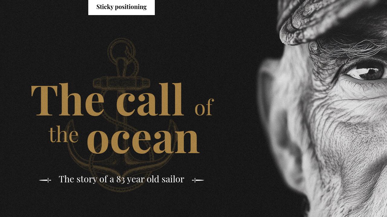 Sticky position 2 - How to