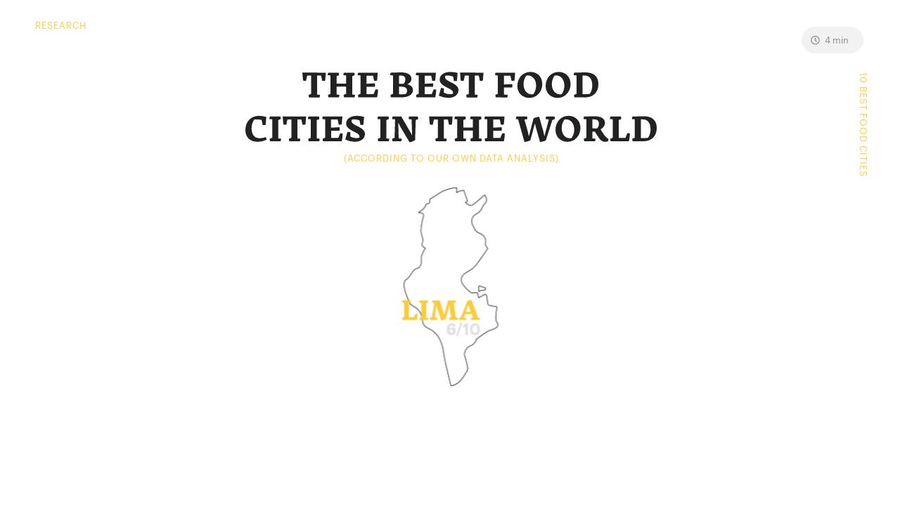 Research - The 10 best food cities [Food Inspiration magazine ...