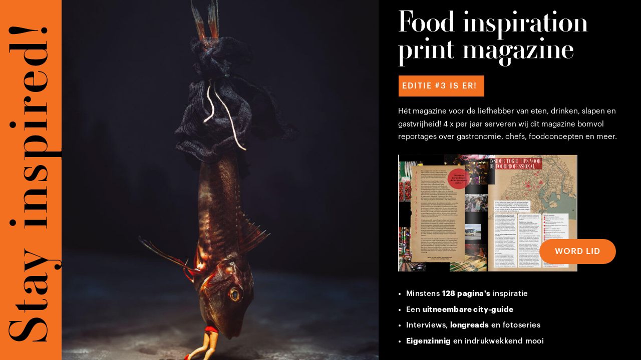 Inspirational Print Magazine [Digitale Food Inspiration Magazine Editie ...