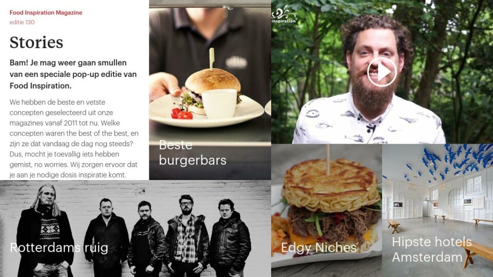 Inhoudsopgave Food Inspiration Magazine Nederland editie 129