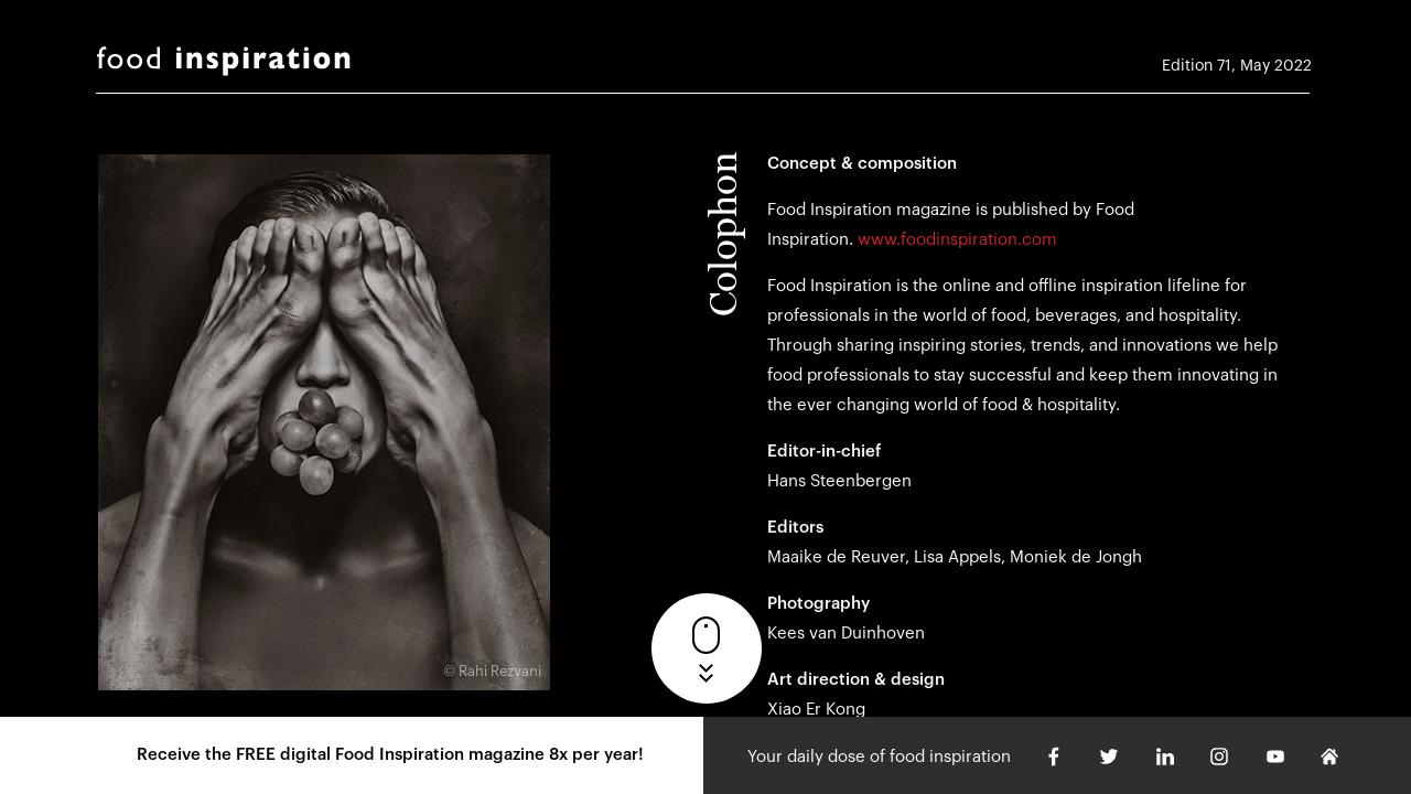 Colophon - How to lead change