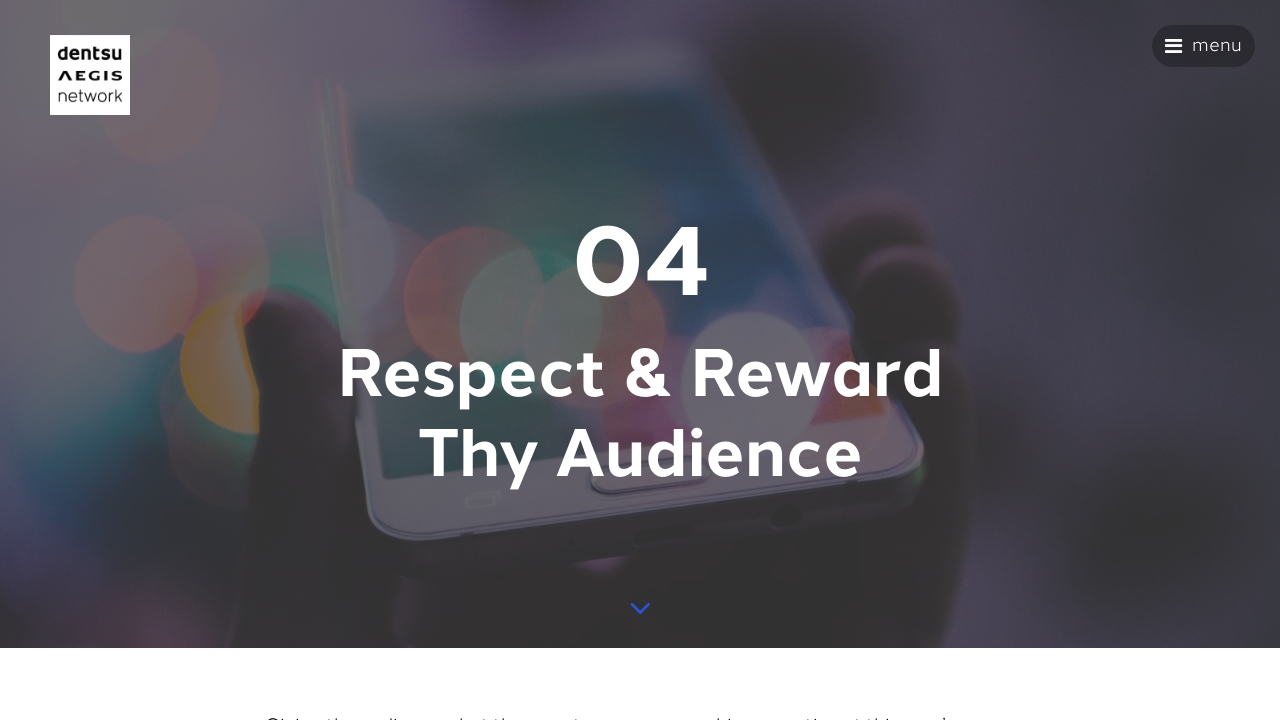 Respect & Reward - Masters of Marketing