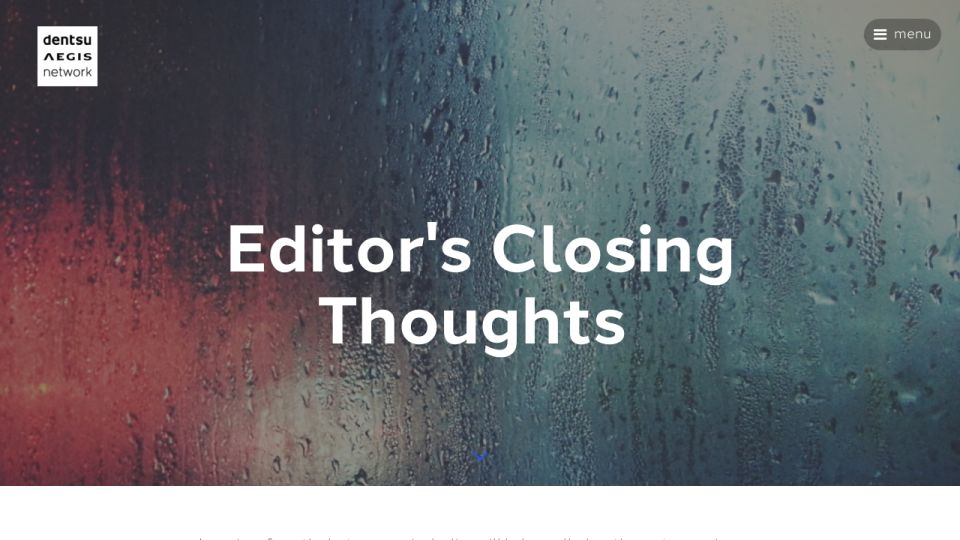 Closing Thoughts - Masters of Marketing