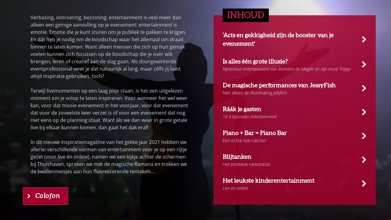 Over dit magazine - SHOWTIME