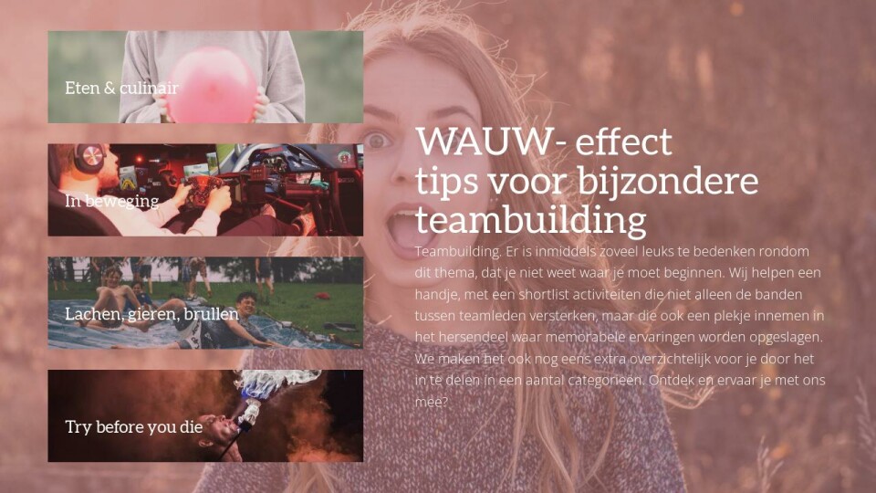 WAUW-effect - That's the Spirit