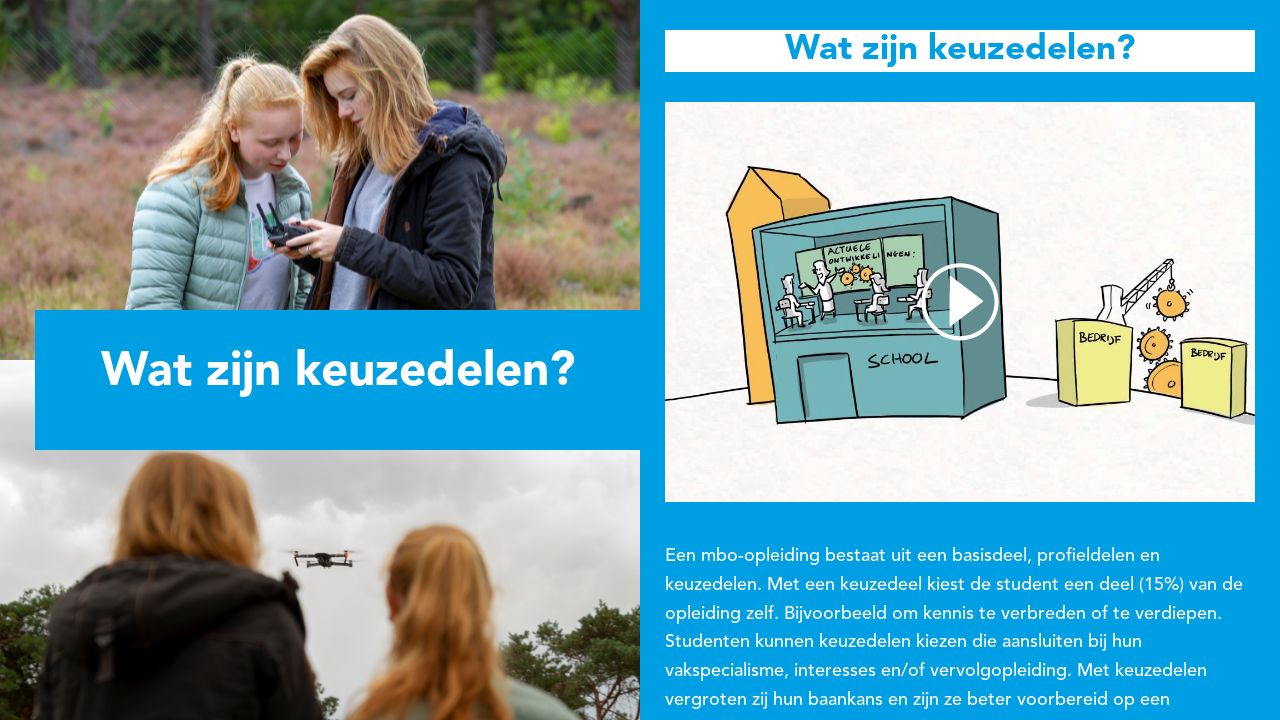 Wat zijn keuzedelen? - Keuzedeel Docenten Hilversum
