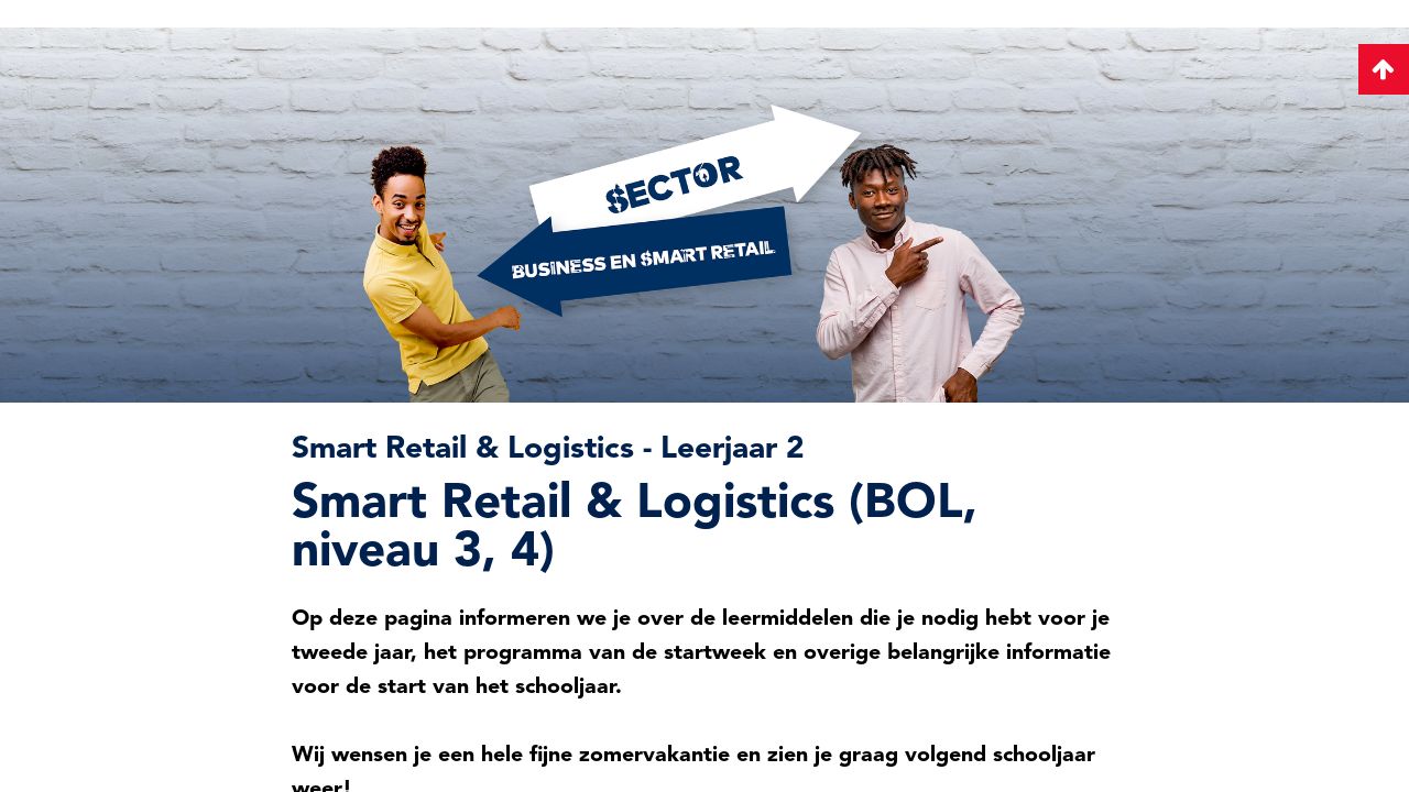 SRL - Leerjaar 2 - Smart Retail & Logistics (BOL, niveau 3/4) - LJ 2 ...